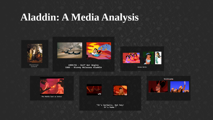 Aladdin: A Media Analysis by Joy Ellison on Prezi