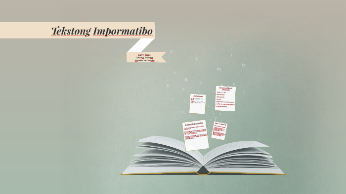 Tekstong Impormatibo by on Prezi