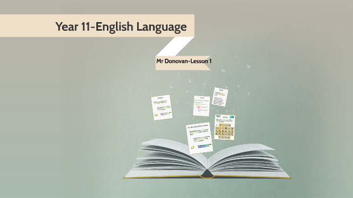 Year 11-English Language by Mr Donovan on Prezi