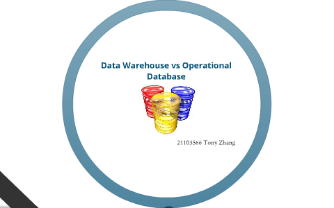 Data Warehouse vs. Operational Database by Qian Zhang on Prezi