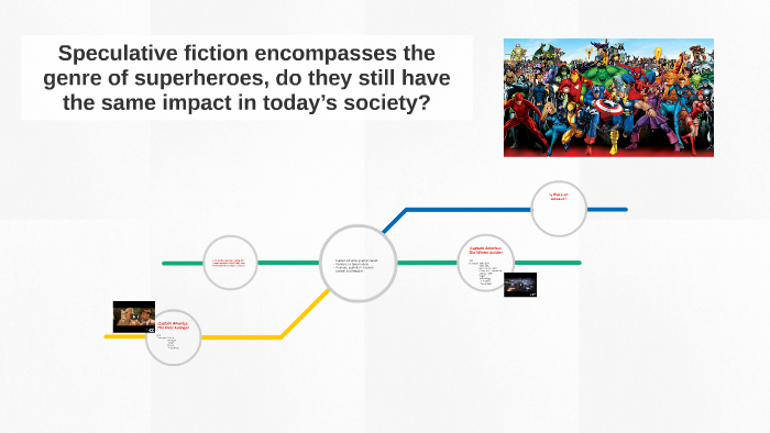 Speculative fiction encompasses the genre of superheroes, do by ...
