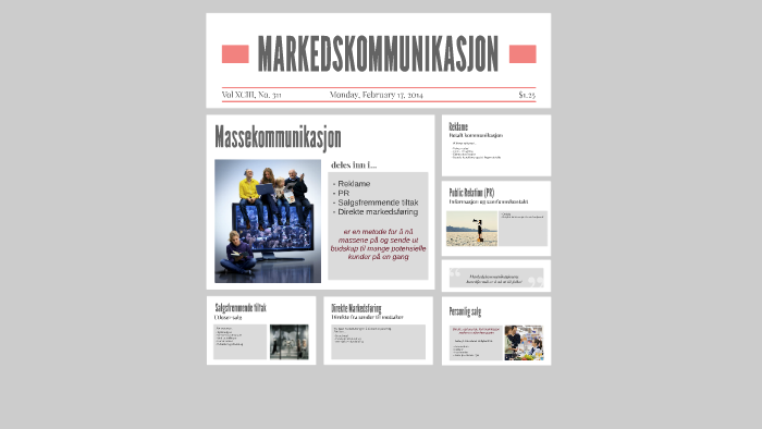 MARKEDSKOMMUNIKASJON by Pernille Asplin on Prezi