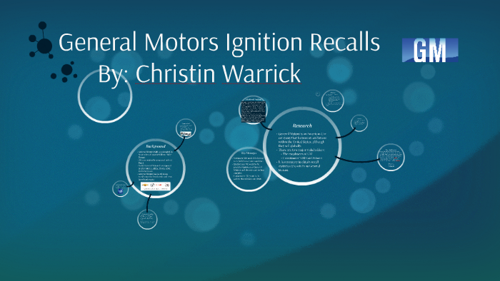 General Motors Ignition Recalls by on Prezi
