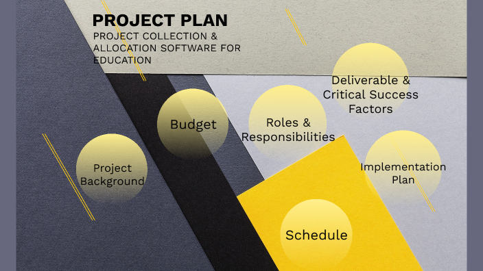 PROJECT COLLECTION & ALLOCATION SOFTWARE FOR EDUCATION by Rodney ...