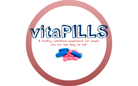 Advertisement for vitaPILLS by Alexander Ong on Prezi
