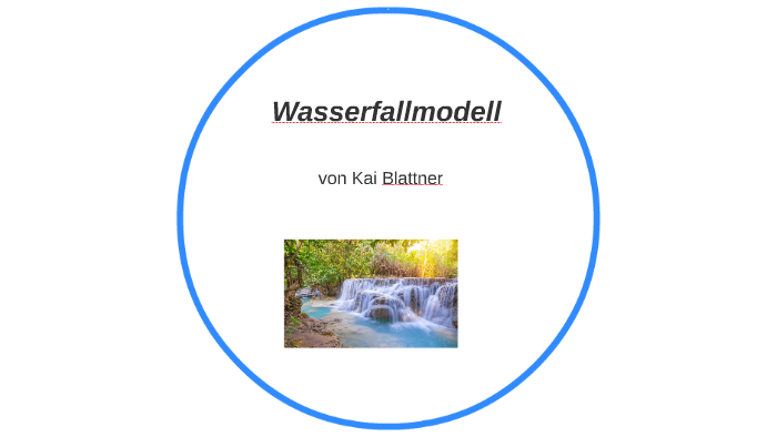 Wasserfall Modell by Kai Blattner