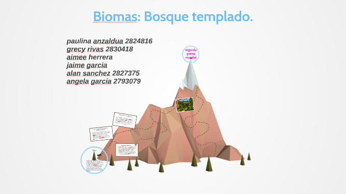 Biomas: Bosque templado. by paulina anzaldua