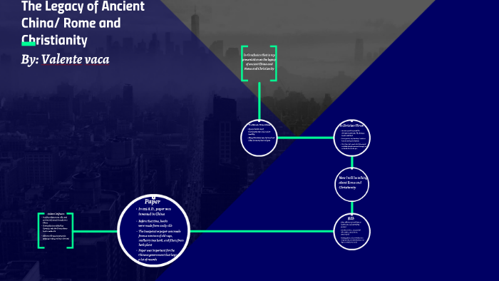 The Legacy of Ancient China/ Rome and Christianity by valente vaca on Prezi
