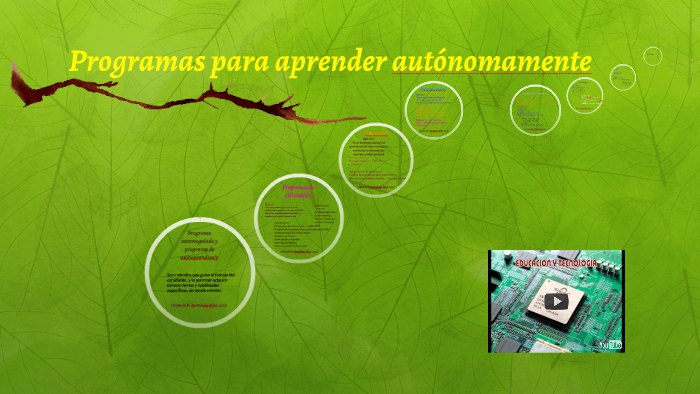 Programas para aprender autonomamente by felisa tapia on Prezi
