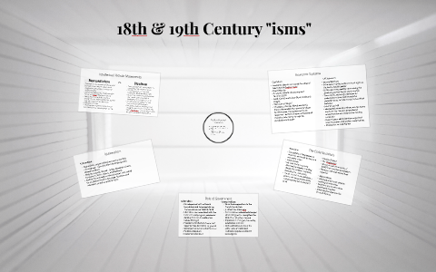 18th & 19th Century "isms" by jay junko on Prezi