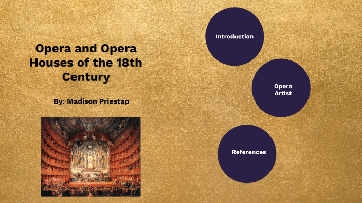 The Evolution of Opera and Opera House in the 18th Century by Madison ...