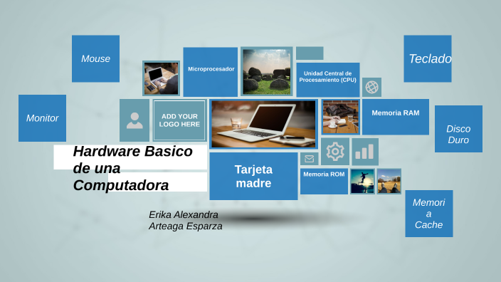 HARDWARE BASICO DE UNA COMPUTADORA by Erika Alexandra Arteaga Esparza ...