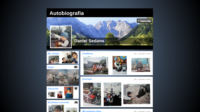 Autobiografia by Daniel Sedano on Prezi
