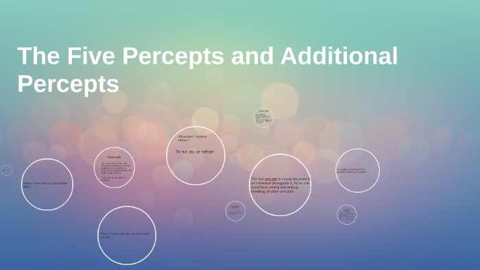 The Five Percepts and Additional Percepts by Shamar Pemberton on Prezi