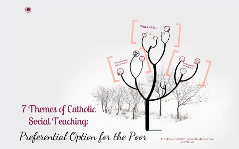 7 Themes of Catholic Social Teaching: Preferential Option fot the Poor ...