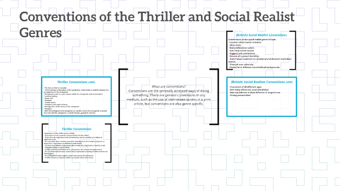 Conventions of the Thriller and Teen Drama Genre by Megan Clarke on Prezi