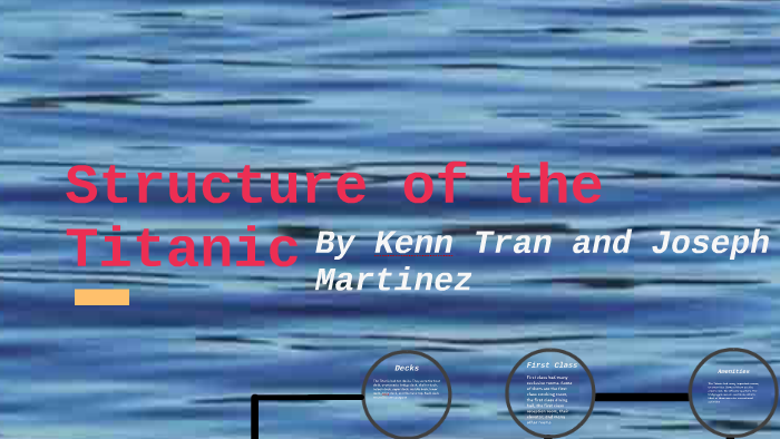 Structure of the Titanic by Kenn T on Prezi