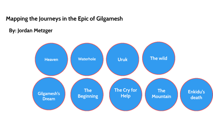 Mapping the Journeys in the Epic of Gilgamesh by Jordan Metzger on Prezi