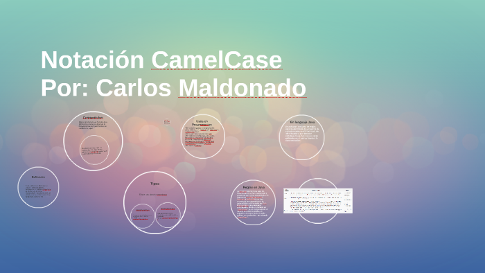Notación CamelCase by Carlos Maldonado on Prezi