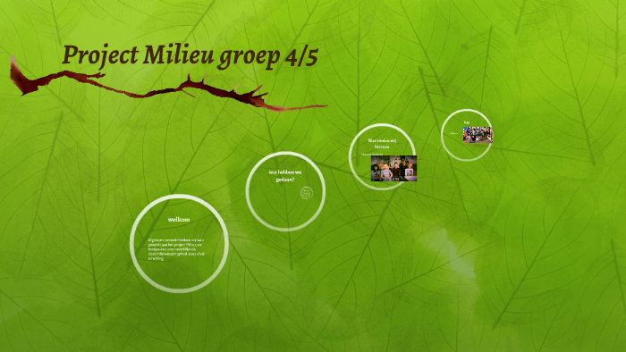 Project Milieu groep 4/5 by iris bijl on Prezi