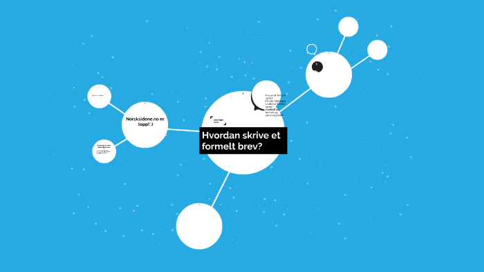 Hvordan skrive et formelt brev? by Kjersti Greibesland on Prezi
