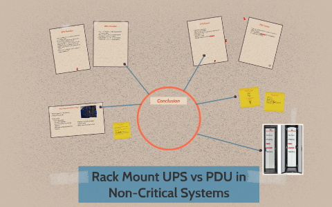 UPS vs PDU in Non-Critical Systems by Tony Bourque on Prezi