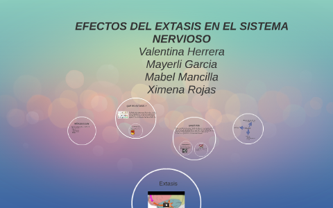 EFECTOS DEL EXTASIS EN EL SISTEMA NERVIOSO by valentina herrera on Prezi