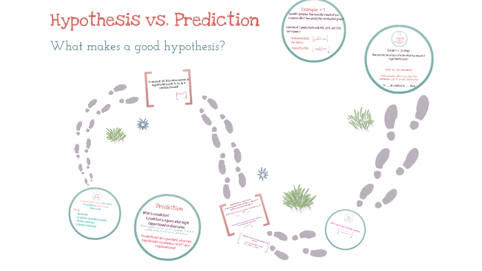 Hypothesis vs. Prediction by Emily Holdsworth on Prezi