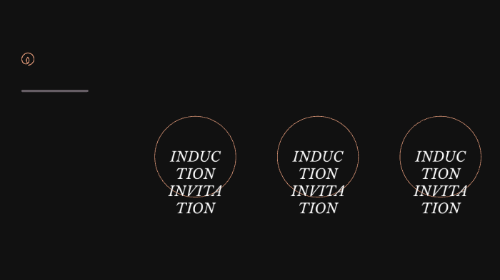 INDUCTION INVITATION by Oleratom212gmail.com Ivy on Prezi