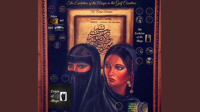The Evolution of the Abaya in the Gulf Countries by Ranya Barayan on Prezi