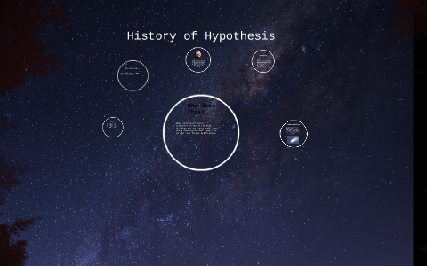 History of Hypothesis by Roark Elementary on Prezi