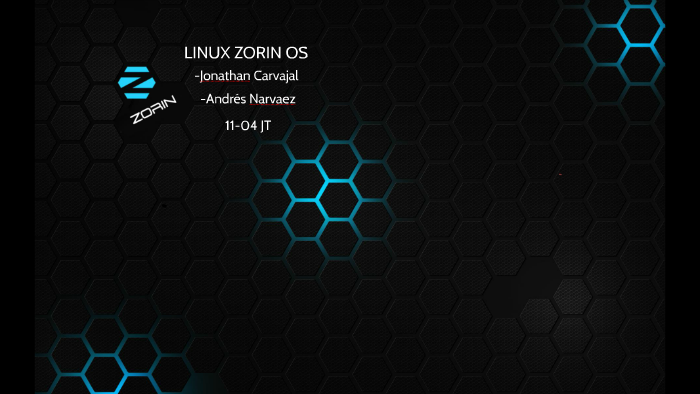 LINUX ZORIN OS by Andres Narvaez
