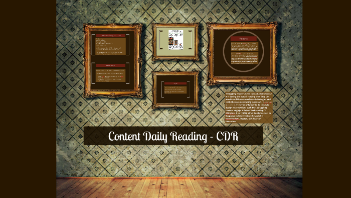 Content Daily Reading - CDR by Angela Weisner on Prezi