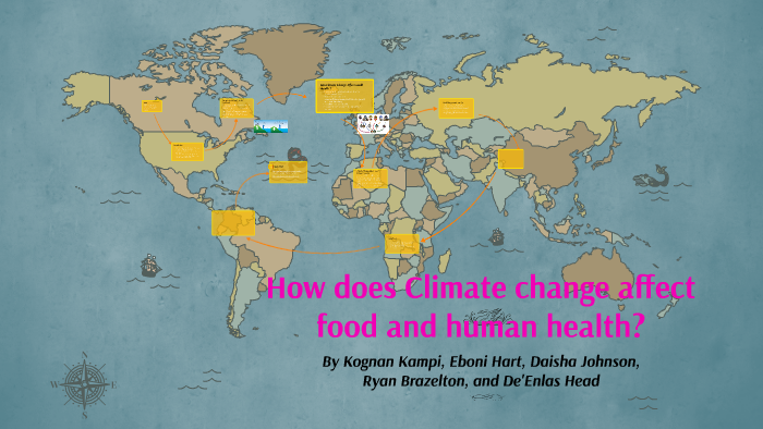 How does Climate change affect food and human health? by Ornella Kampi ...