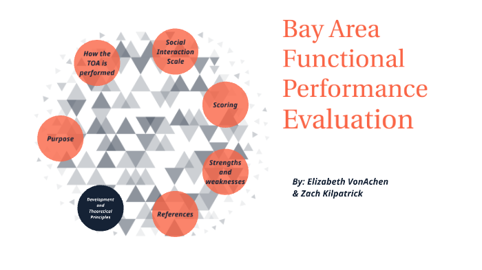 Bay Area Functional Performance Evaluation by Elizabeth VonAchen on Prezi Bay Area Functional Performance Evaluation by Elizabeth VonAchen on Prezi