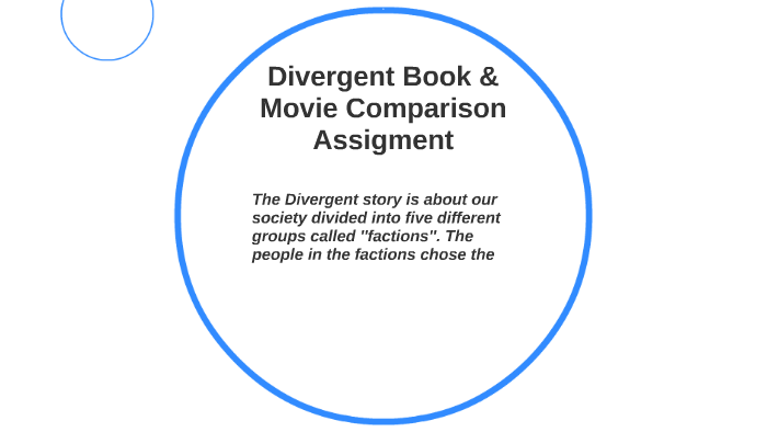 Divergent Book & Movie Comparison by dw dw on Prezi