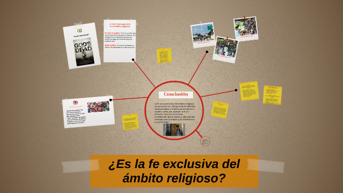 ¿Es la fe exclusiva del ámbito religioso? by Antonella Compagnucci on Prezi
