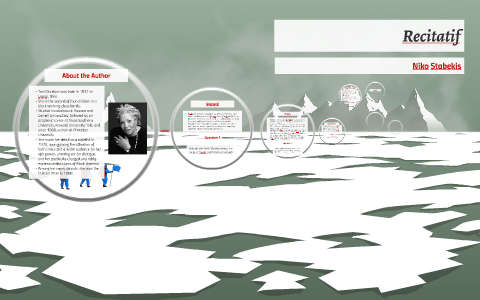 Recitatif by Niko Stabekis on Prezi