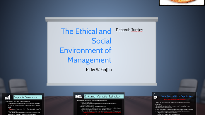 The Ethical and Social Environment of Management by Deborah Turcios on ...
