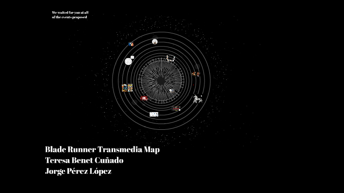 Blade Runner Transmedia Map by on Prezi
