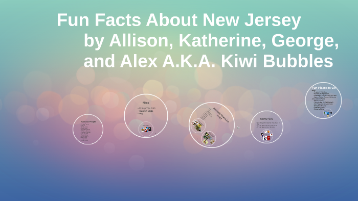 fun facts about New Jersey by Francesca S on Prezi