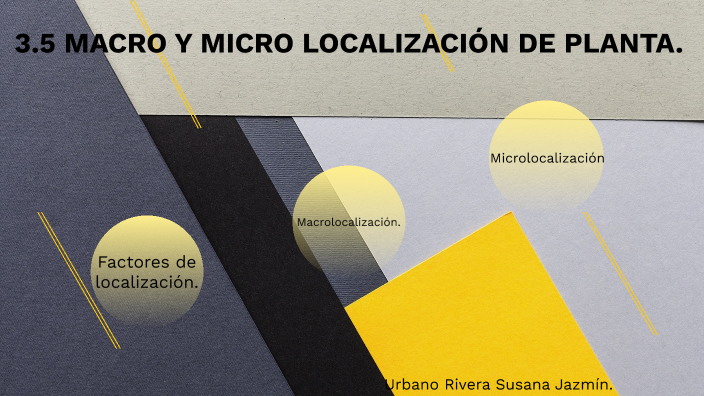 3.5 Macro y Micro Localización de Planta by Urbano Rivera Susana Jazmín ... 3.5 Macro y Micro Localización de Planta by Urbano Rivera Susana Jazmín ...