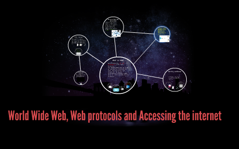 World Wide Web, Web protocols and Accessing the internet by Jorge Ávila ...