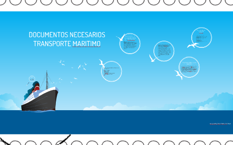 DOCUMENTOS NECESARIOS TRANSPORTE MARITIMO by Sharela Vicente Francisco ...