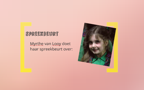 spreekbeurt by Werner van Looy