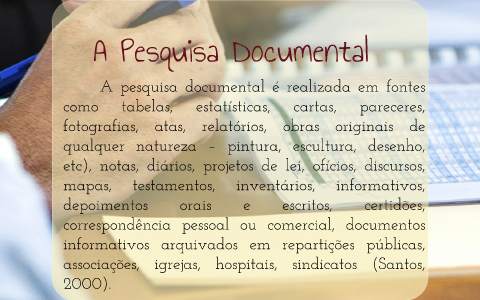 Pesquisa Documental By Iles Soares On Prezi