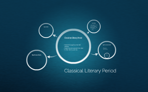 Classicism Literary Period by on Prezi