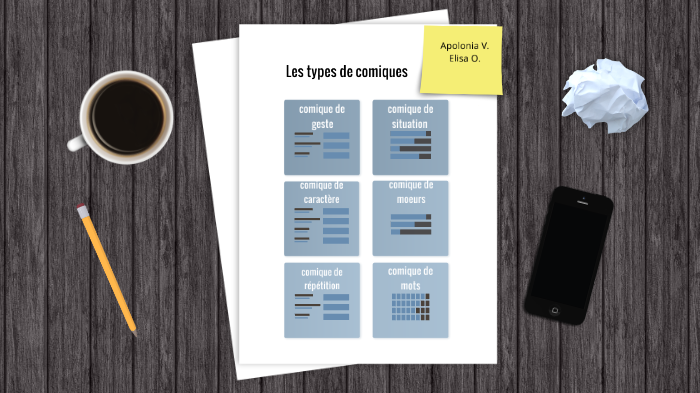 Les types de comiques by Elisa Ottenheim on Prezi