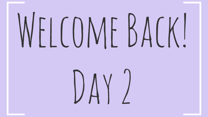 Welcome Back! by Corey Seaman on Prezi