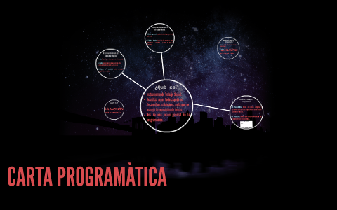 CARTA PROGRAMATICA by Tania Serrano on Prezi